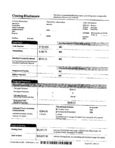Closing Disclosure - Gabriel, Burger & Else CPA, PC